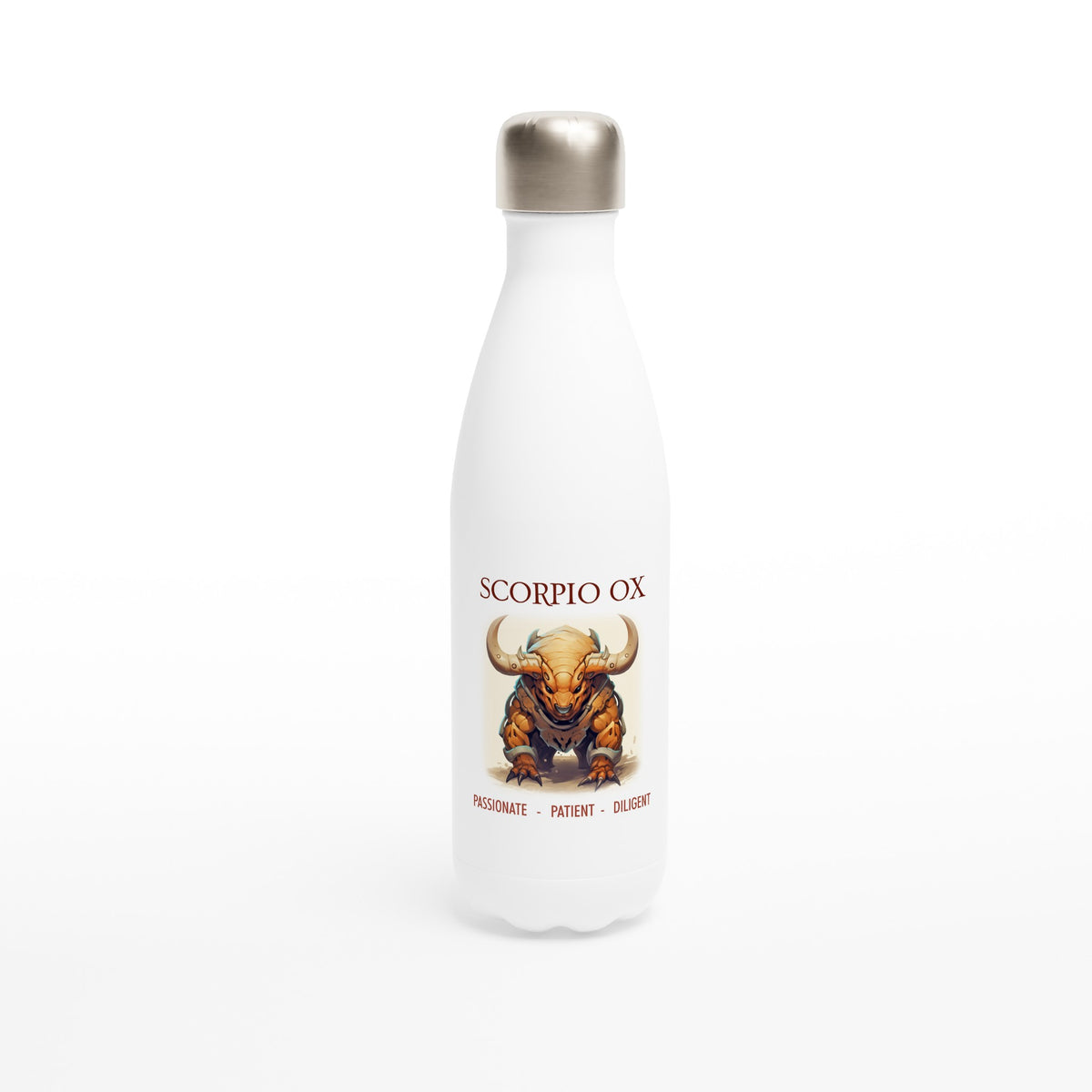 Scorpio Ox Stainless Steel Water Bottle – Zodiac Gear
