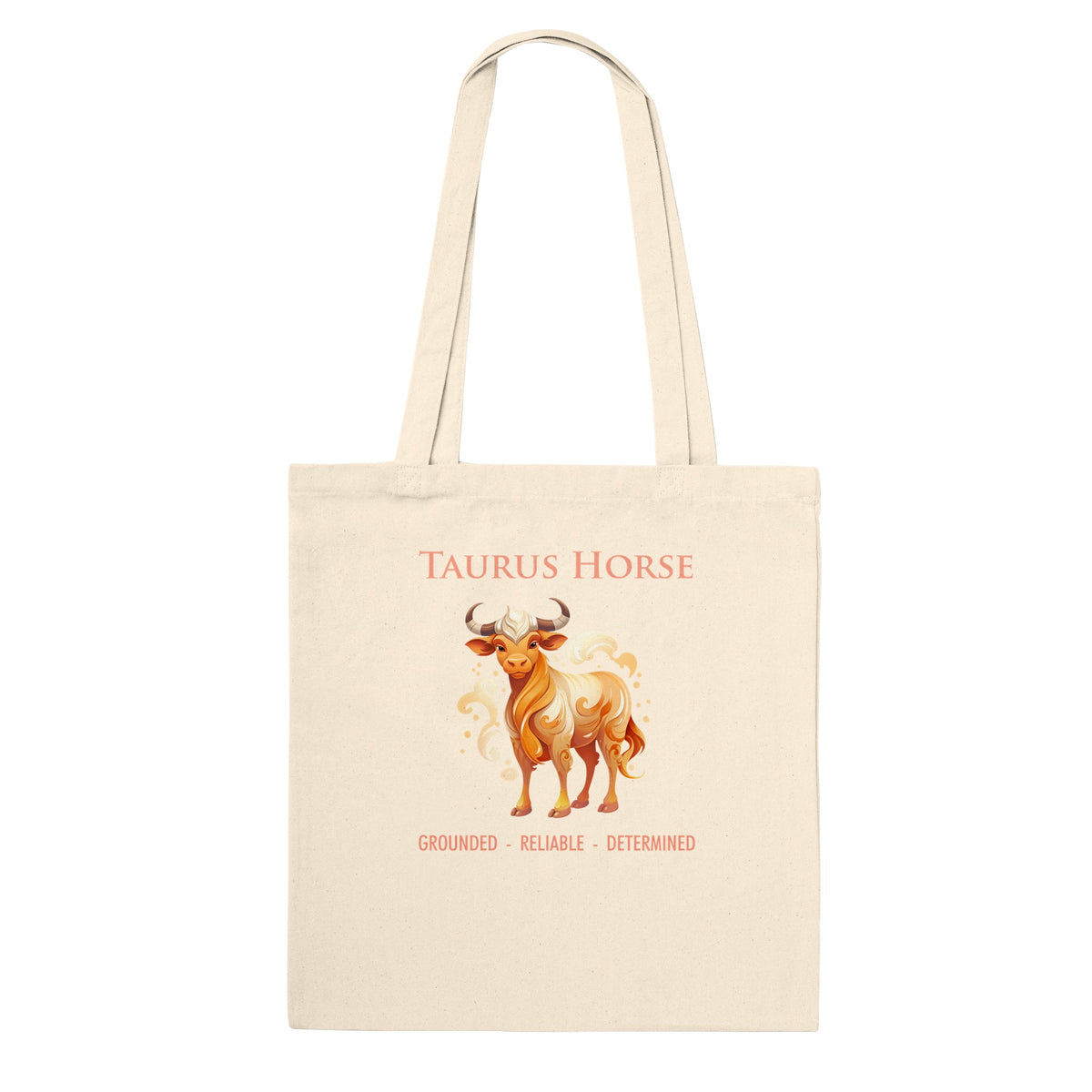 Taurus Horse Premium Tote Bag – Zodiac Gear