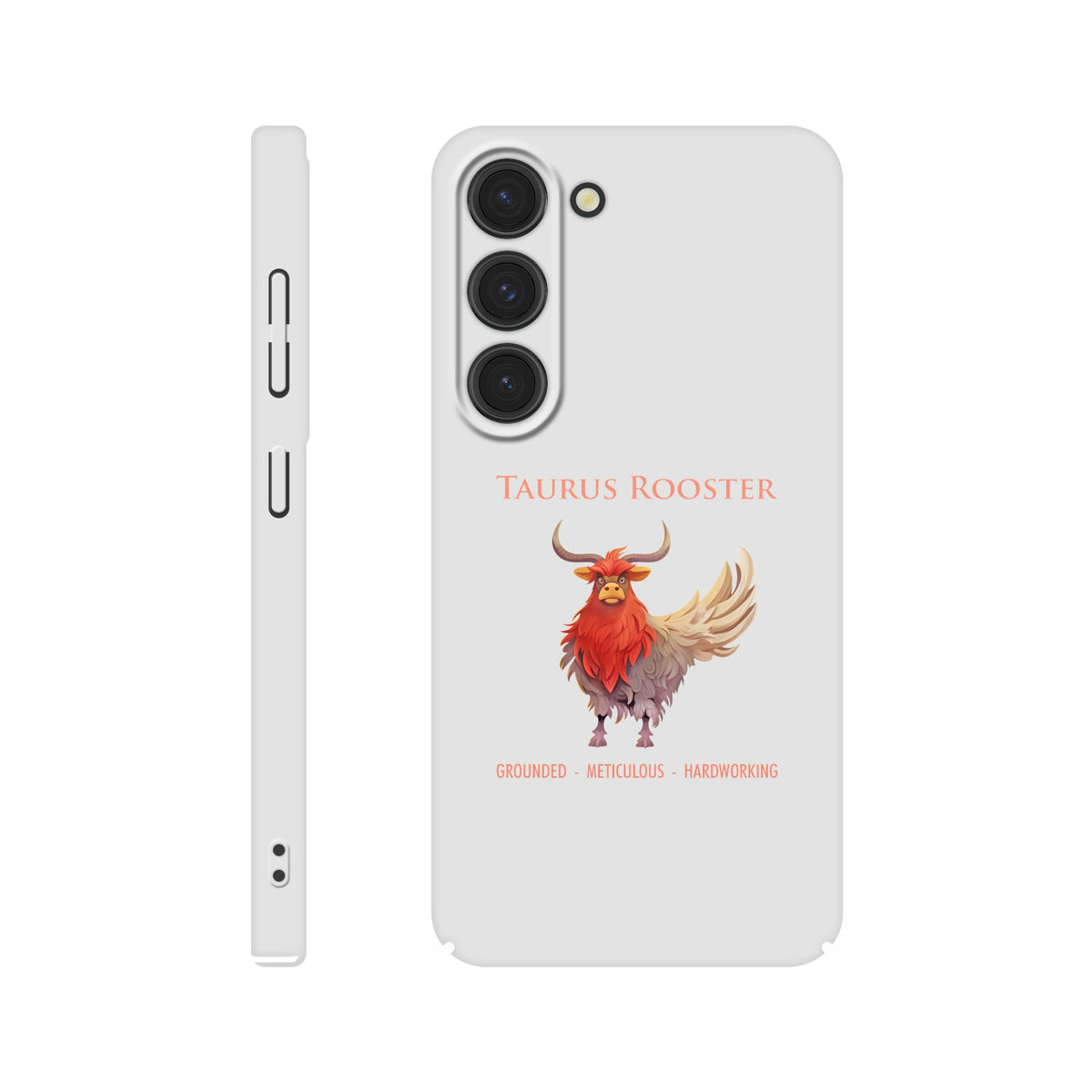 Taurus Rooster Samsung Slim Phone Case – Zodiac Gear