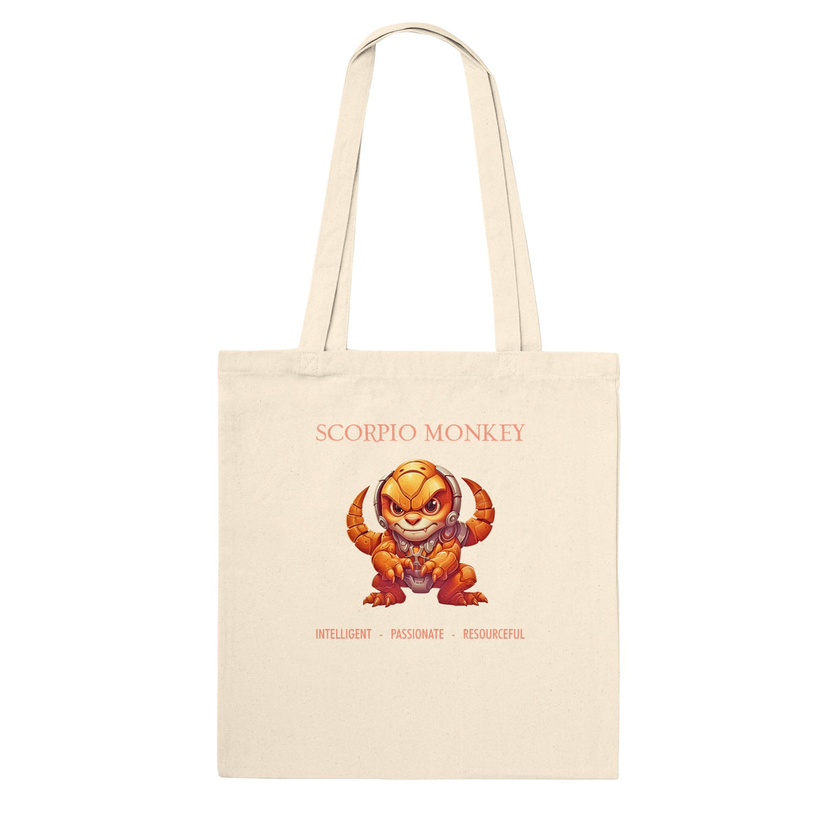 Scorpio Monkey Premium Tote Bag – Zodiac Gear