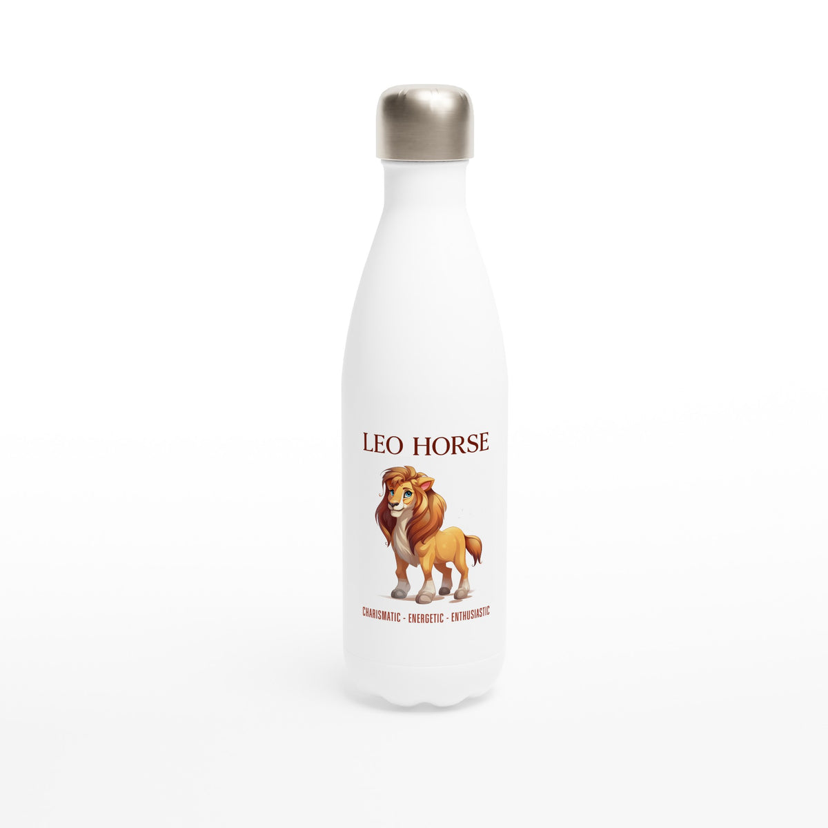 Leo Horse Stainless Steel Water Bottle – Zodiac Gear