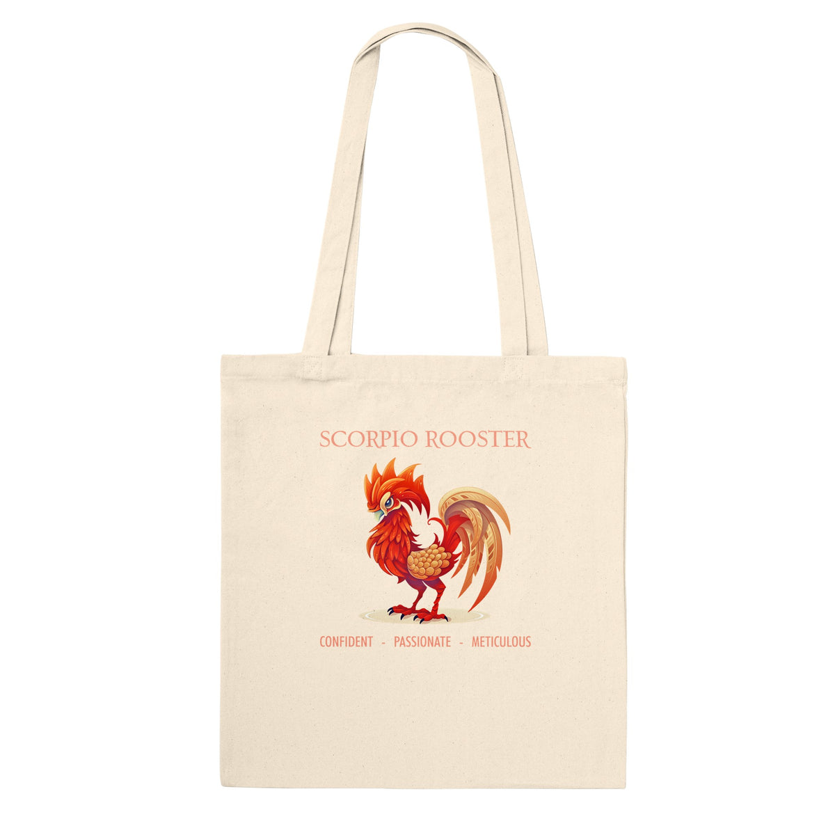 Scorpio Rooster Premium Tote Bag – Zodiac Gear