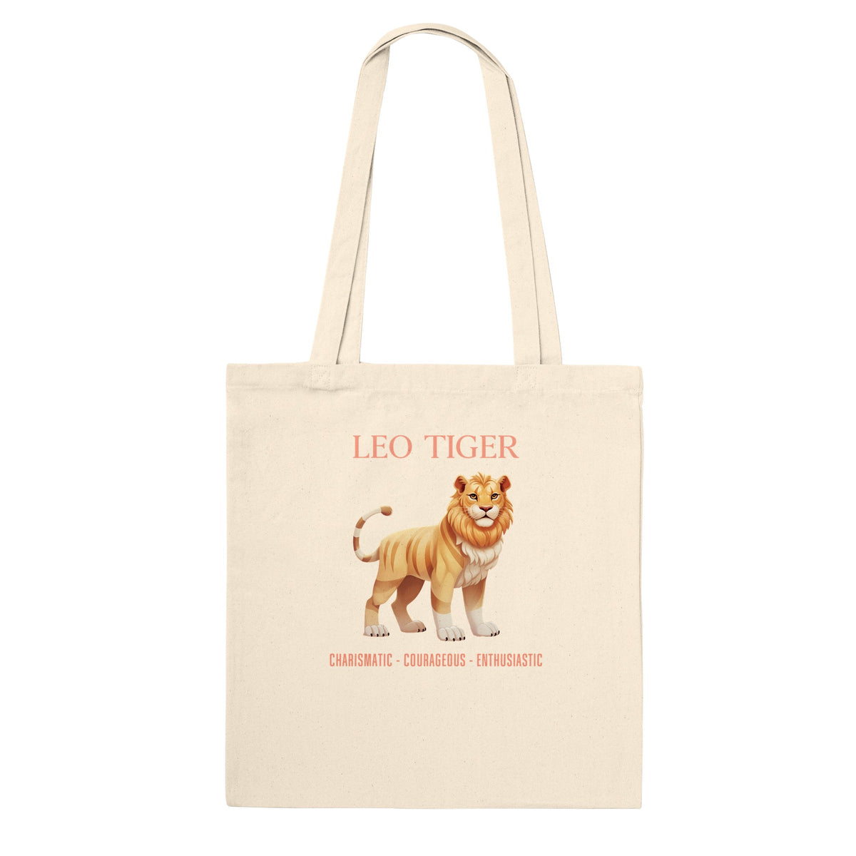 Leo Tiger Premium Tote Bag – Zodiac Gear